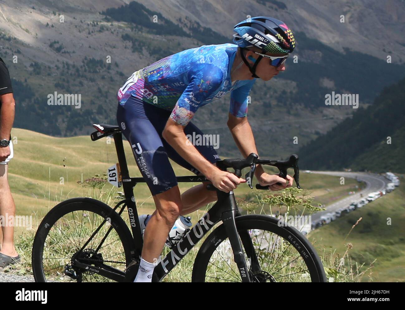 Krists Neilands of Israel - Premier Tech during the Tour de France 2022 ...