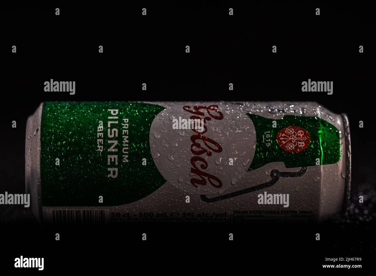 Grolsch premium lager beer can hi-res stock photography and images - Alamy