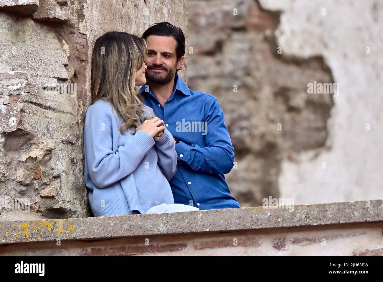 Prince Carl Philip and Princess Sofia at a concert with Molly Sandén at ...