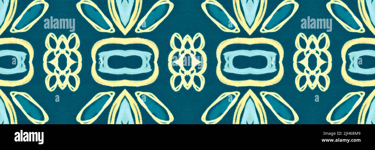 Spanish pattern. Moroccan modern floor. Abstract majolica or azulejo ...