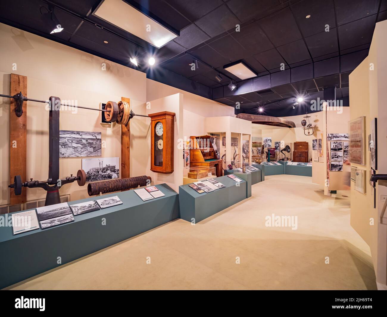 Kansas, JUL 1 2022 - Interior view of the Wichita-Sedgwick County ...