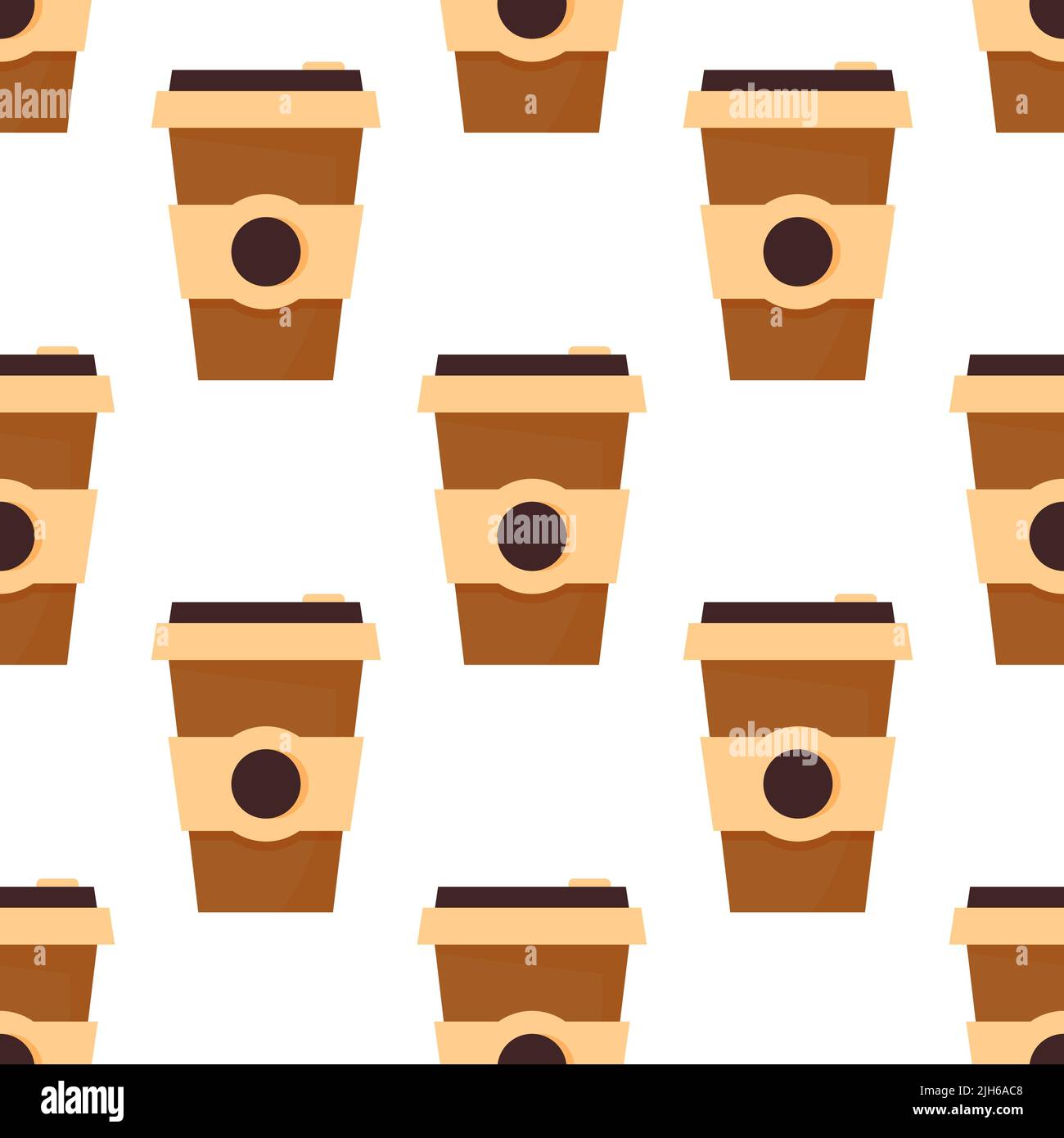 Coffee go cafe background Stock Vector Images - Alamy
