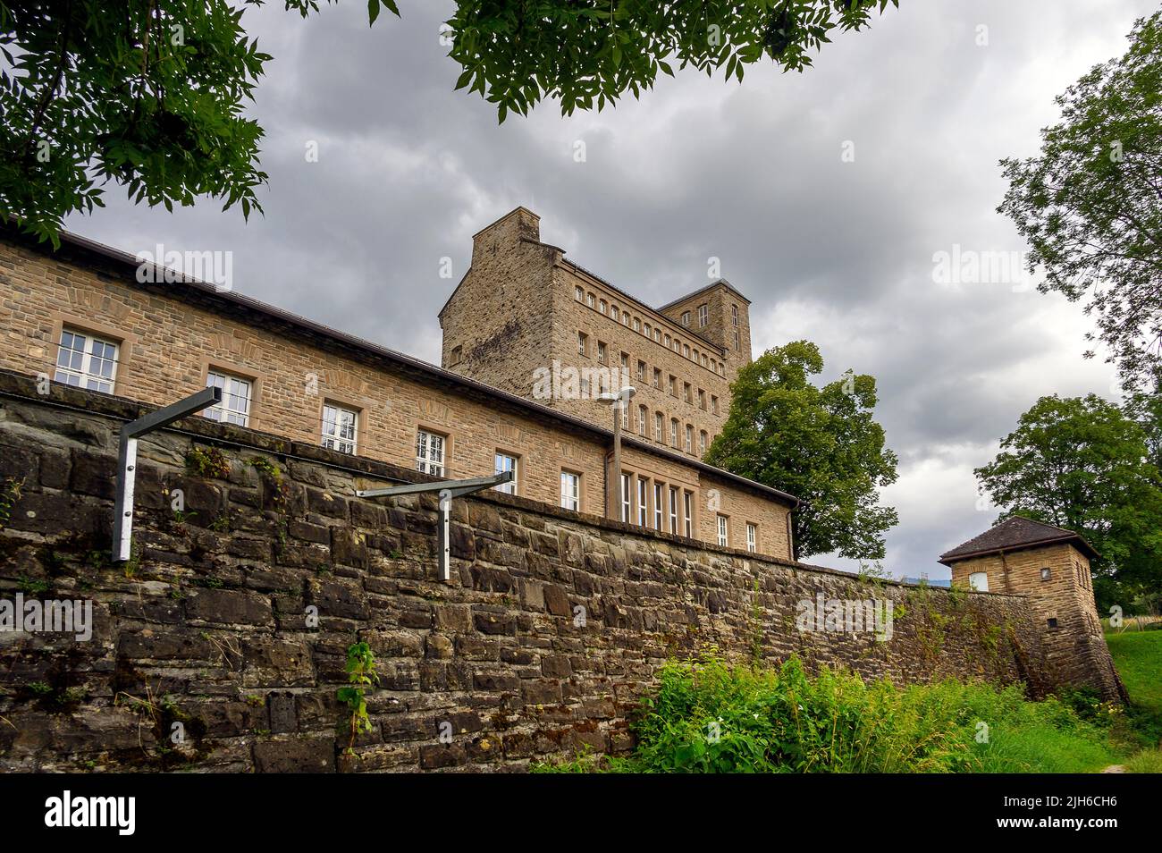 Generaloberst Beck Barracks, former Nazi order castle called the Burg ...