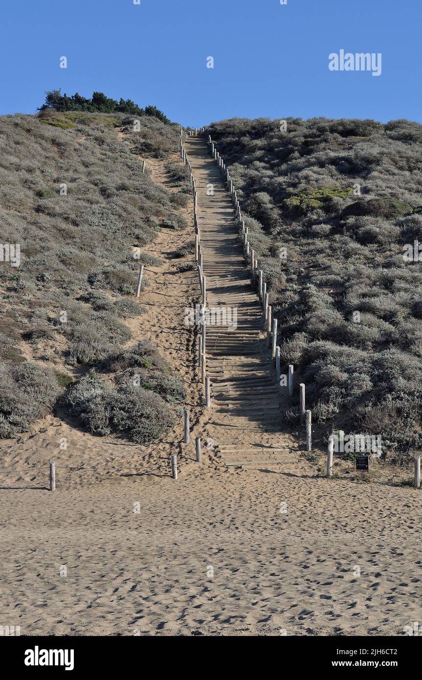 Baker beach california trail hi-res stock photography and images - Alamy