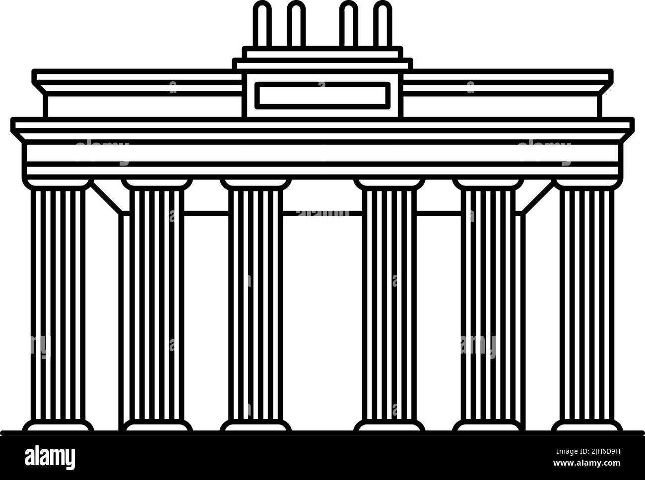 greek museum famous landmark icon Stock Vector Image & Art - Alamy