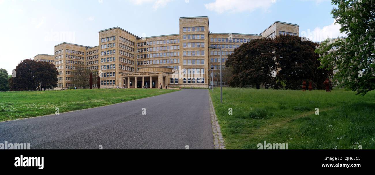 IG Farben Building, constructed in New Objectivity style in 1928-1930 ...