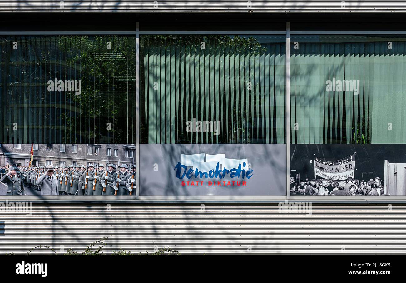 Window front, Federal Archives for the Stasi Files, Karl-Liebknecht ...