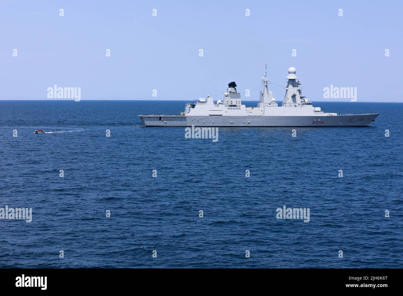 220617-N-OK195-0002 ATLANTIC OCEAN (June 17, 2022) Sailors assigned to ...