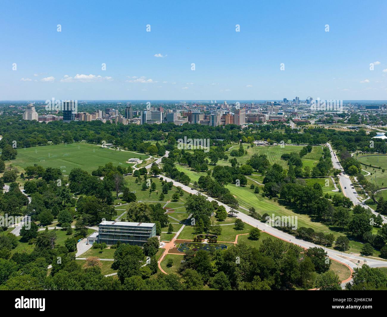Forest Park St Louis Aerial