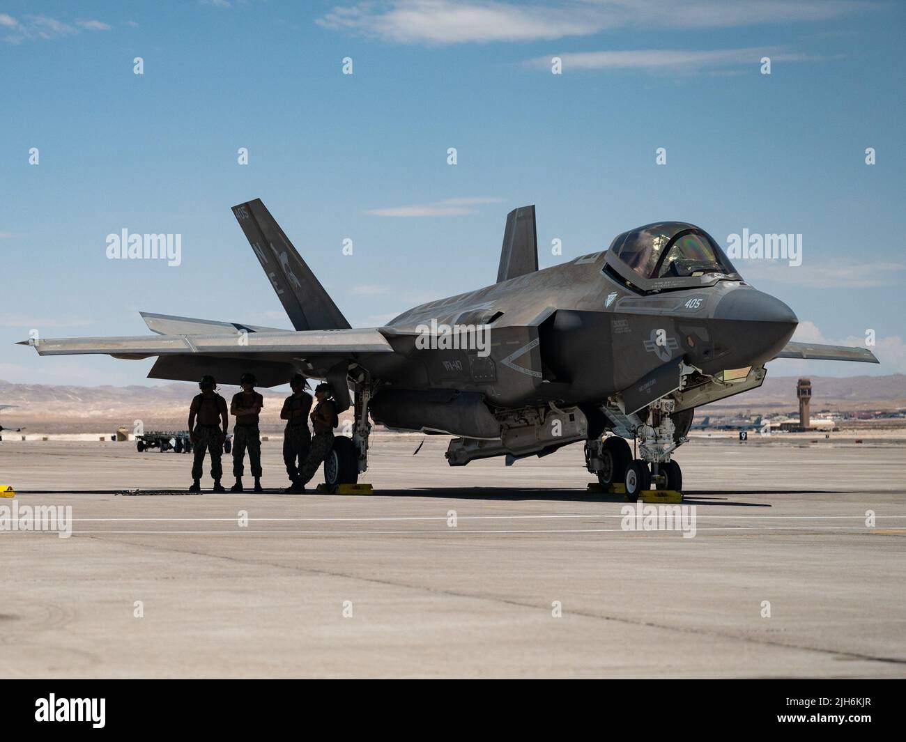 U.S. Navy Sailors assigned to the Strike Fighter Squadron (VFA) 147, Naval Air Station Lemoore ...