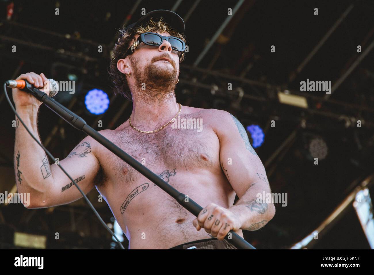 Tom Grennan performs at MadCool Festival in Madrid Stock Photo - Alamy