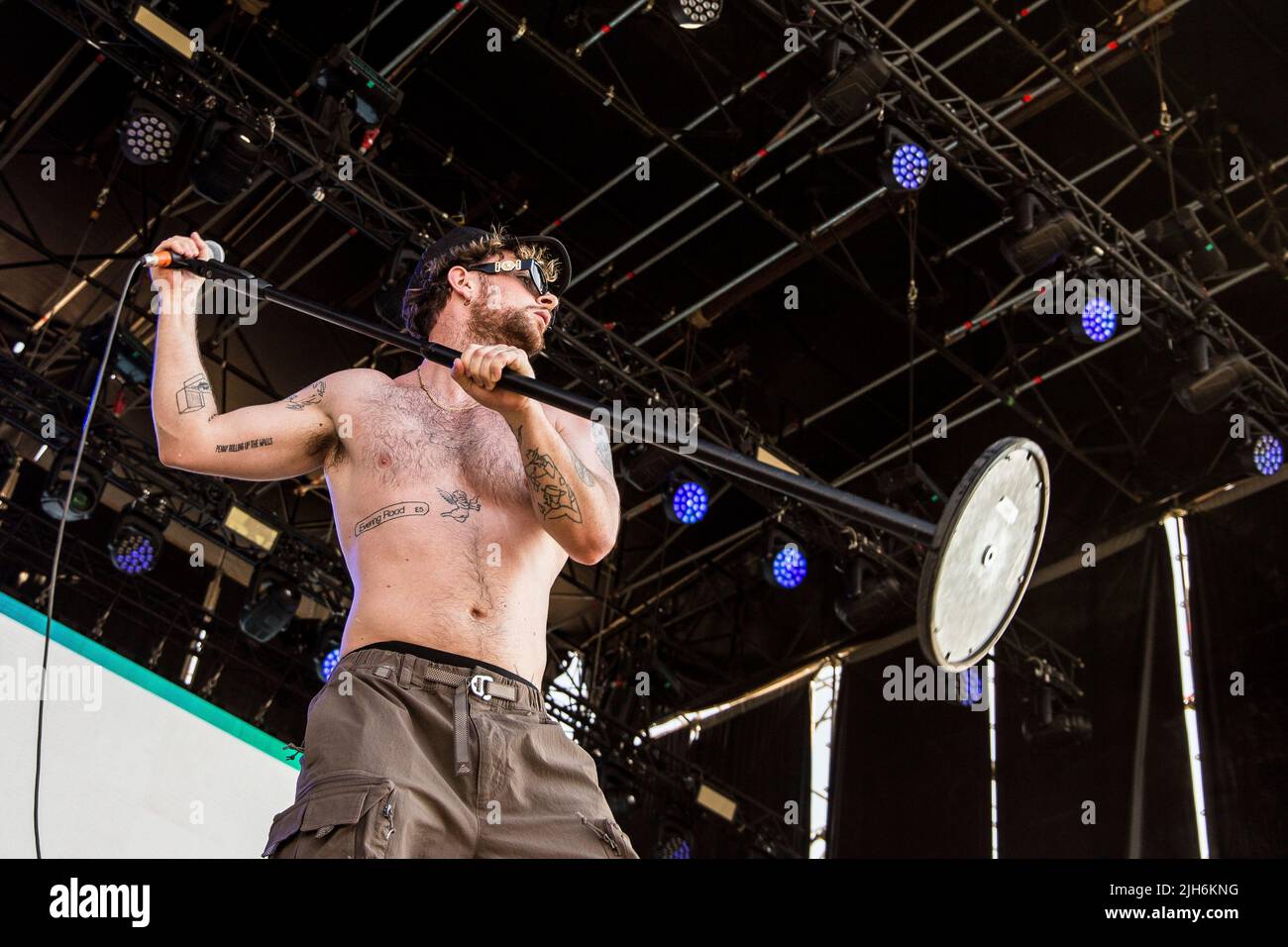 Tom Grennan performs at MadCool Festival in Madrid Stock Photo - Alamy