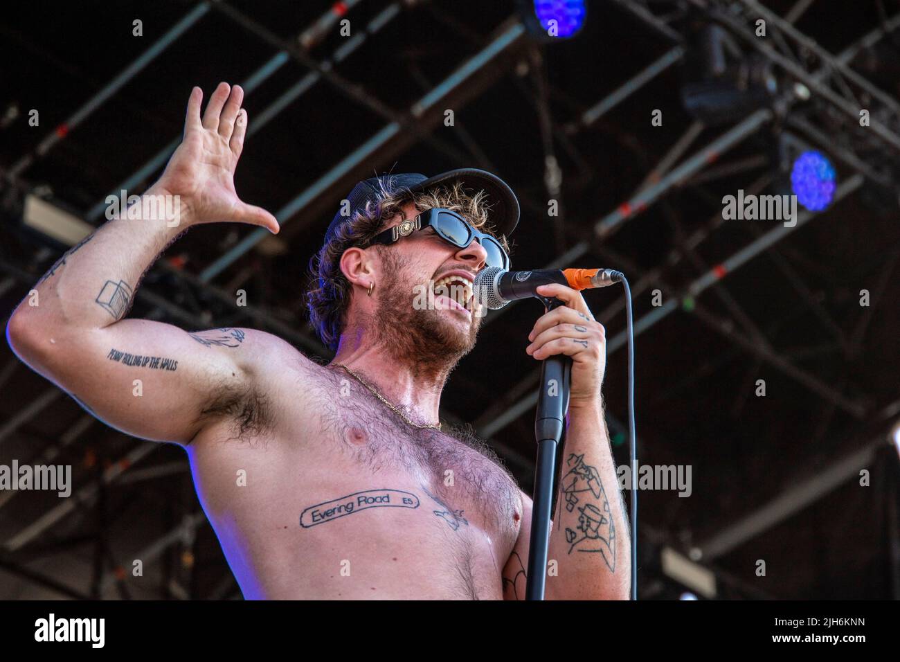 Tom Grennan performs at MadCool Festival in Madrid Stock Photo - Alamy