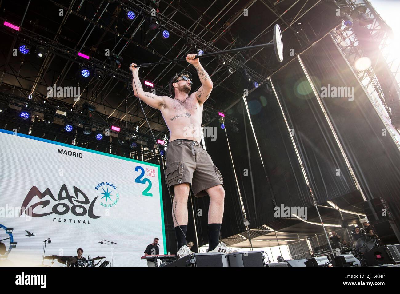 Tom Grennan performs at MadCool Festival in Madrid Stock Photo - Alamy