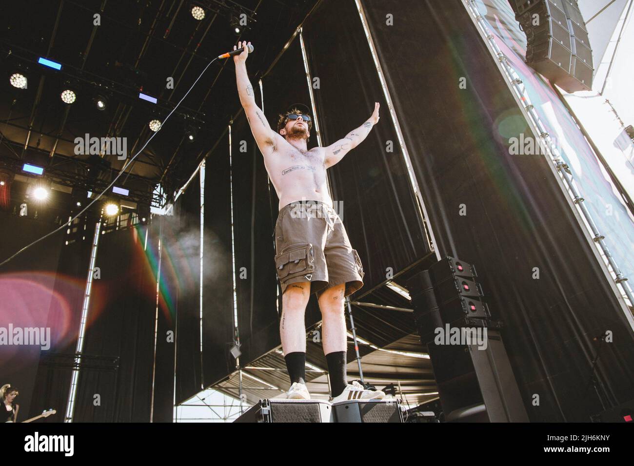 Tom Grennan performs at MadCool Festival in Madrid Stock Photo - Alamy