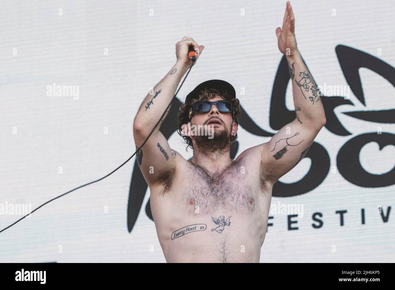 Tom Grennan performs at MadCool Festival in Madrid Stock Photo - Alamy