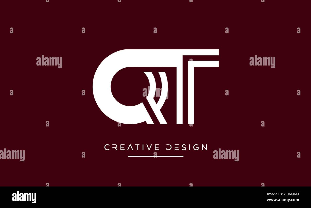 QT, TQ, T or Q Alphabet Letters Abstract Icon Logo Stock Vector Image ...