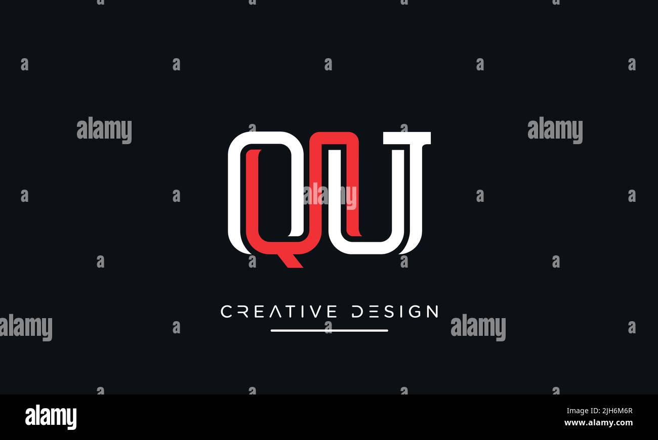 Qu alphabets Stock Vector Images - Alamy