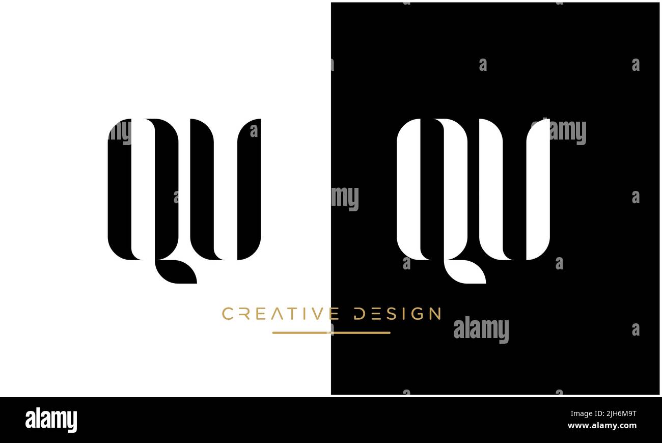 Alphabet letter icon logo QU or UQ Stock Vector Image & Art - Alamy