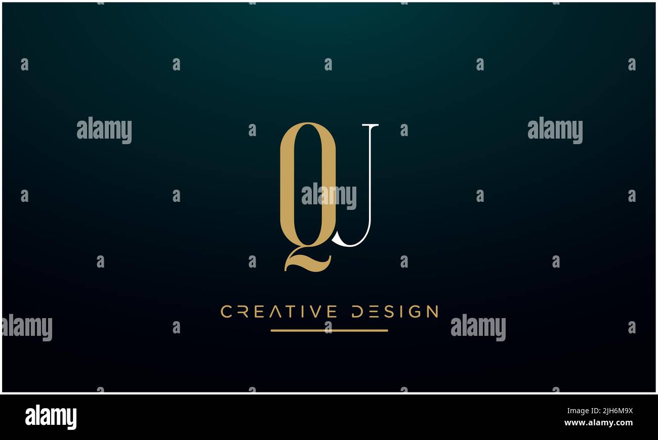 Alphabet letter icon logo QU or UQ Stock Vector Image & Art - Alamy
