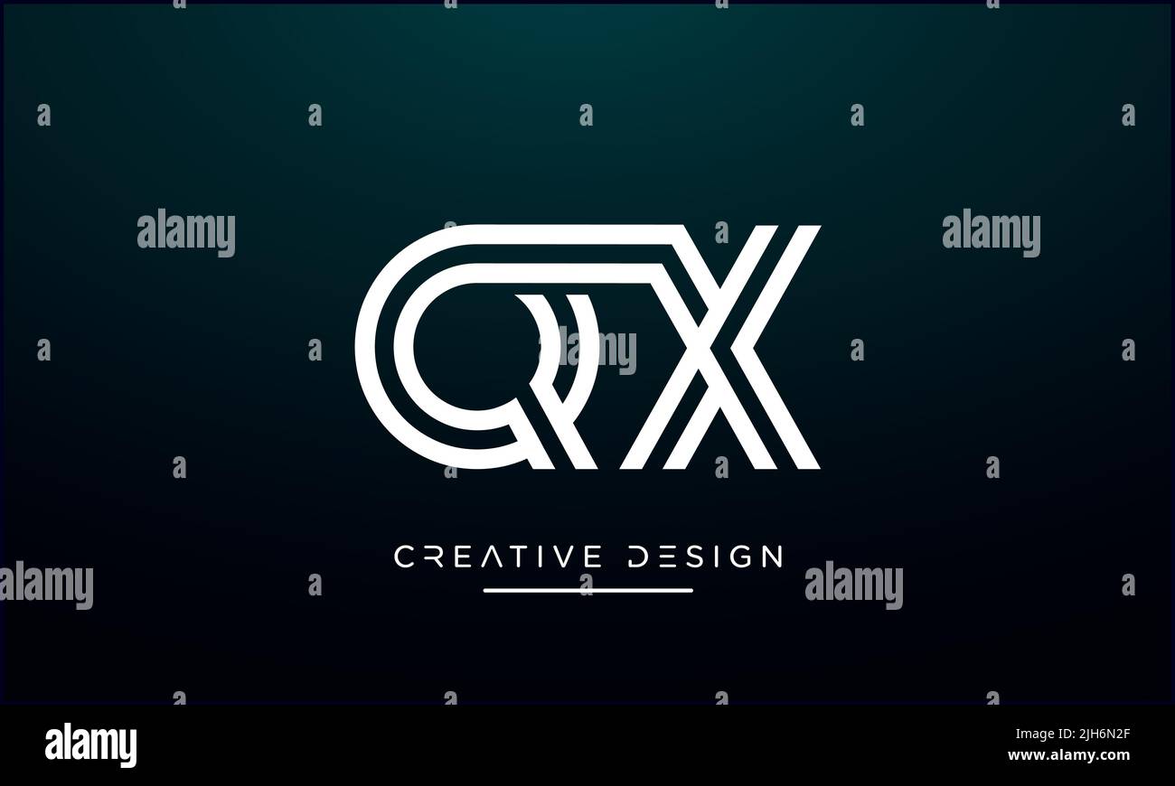 QX or XQ Alphabet Letters Icon Logo Vector Stock Vector Image & Art - Alamy