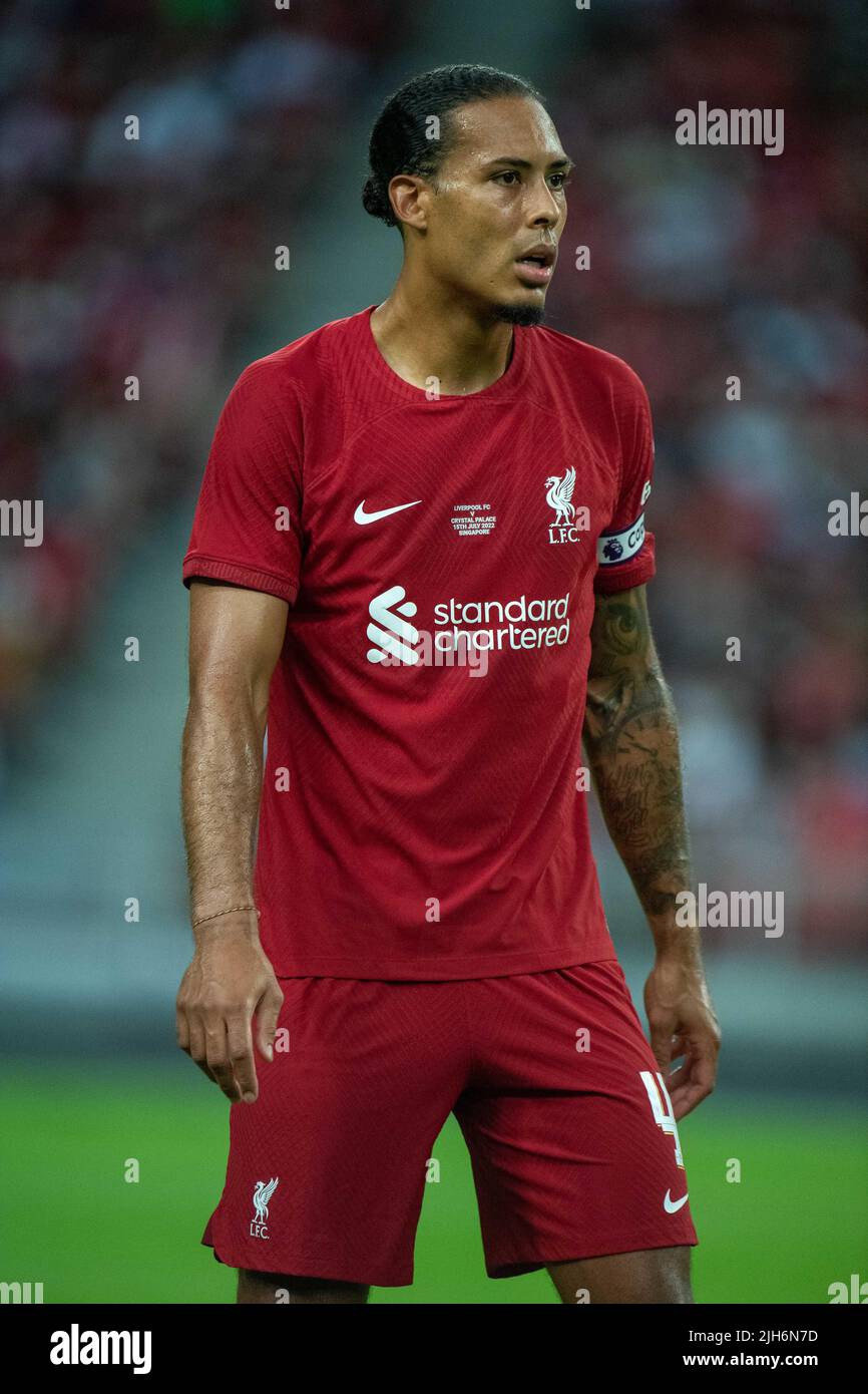 Singapore. 15th July, 2022. SINGAPORE, SINGAPORE - JULY 15: Virgil van ...