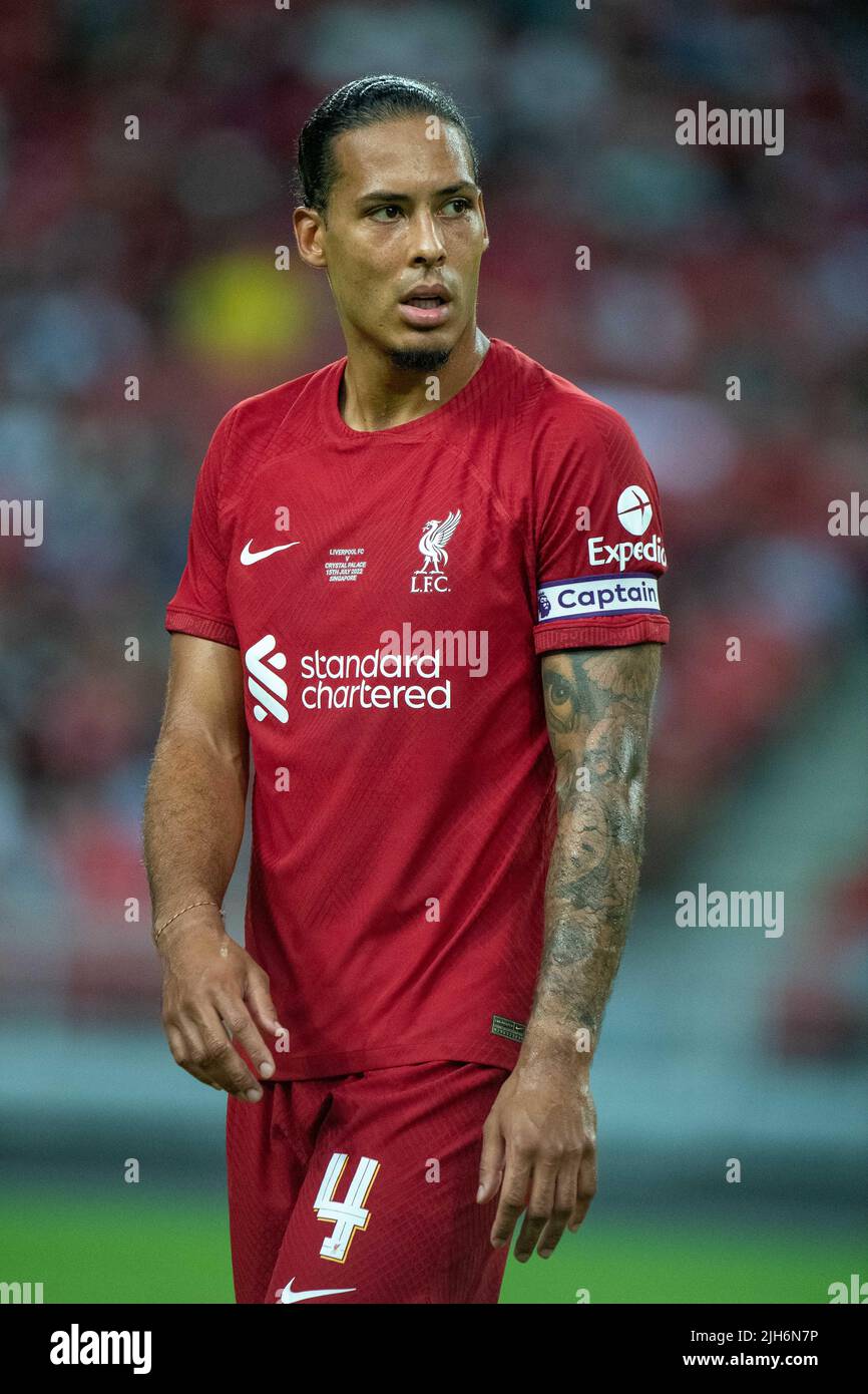 Singapore. 15th July, 2022. SINGAPORE, SINGAPORE - JULY 15: Virgil van ...