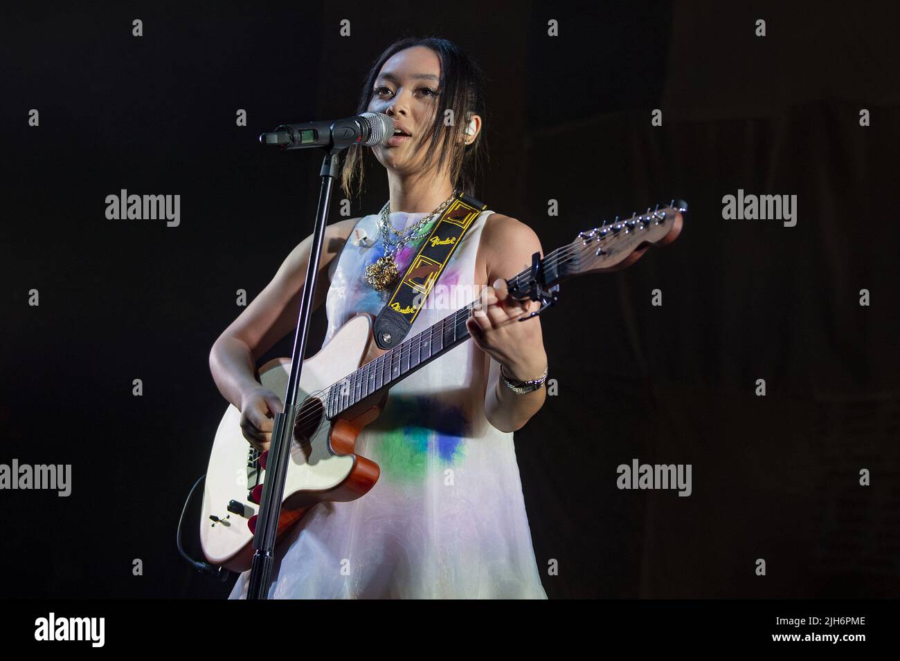 Griff aka Sarah Faith Griffiths performs on stage at Shepherds Bush ...
