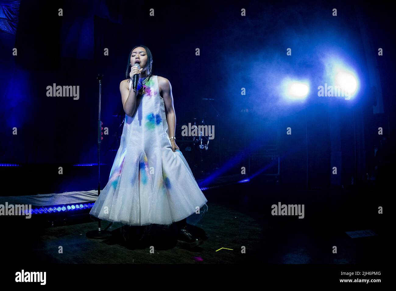 Griff aka Sarah Faith Griffiths performs on stage at Shepherds Bush ...