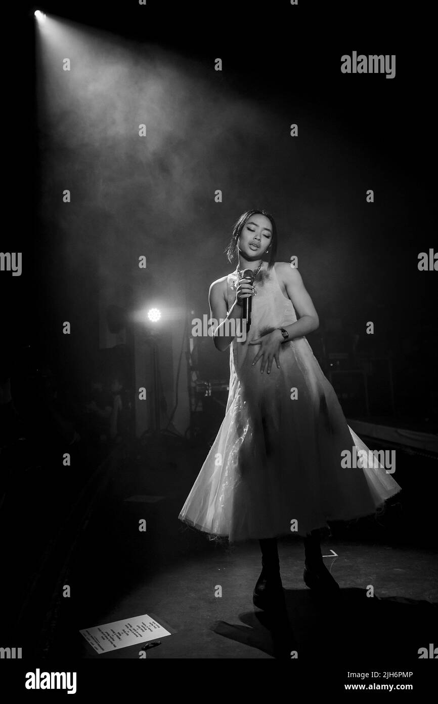 Griff aka Sarah Faith Griffiths performs on stage at Shepherds Bush ...