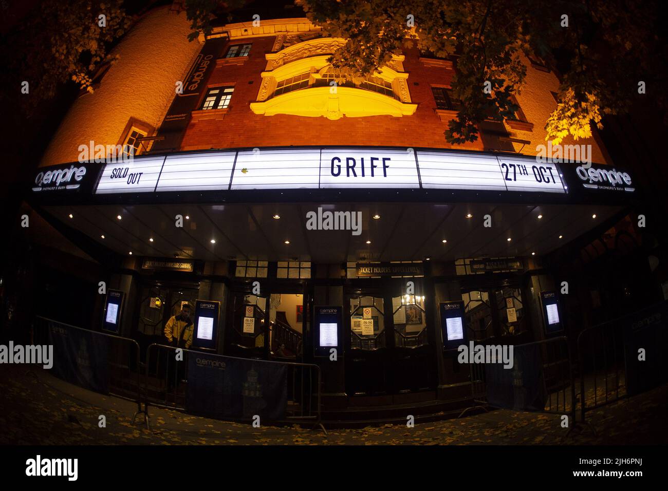 Griff aka Sarah Faith Griffiths performs on stage at Shepherds Bush ...