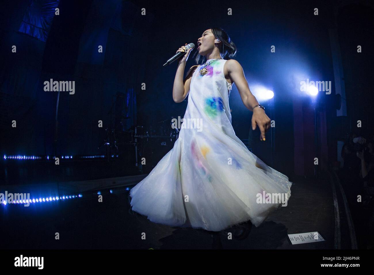 Griff aka Sarah Faith Griffiths performs on stage at Shepherds Bush ...