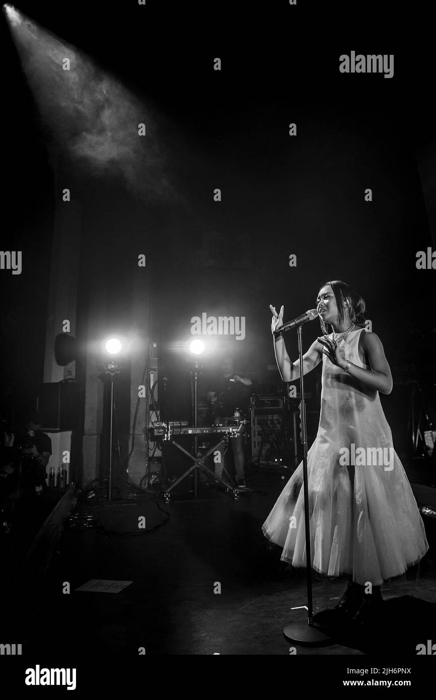 Griff aka Sarah Faith Griffiths performs on stage at Shepherds Bush ...