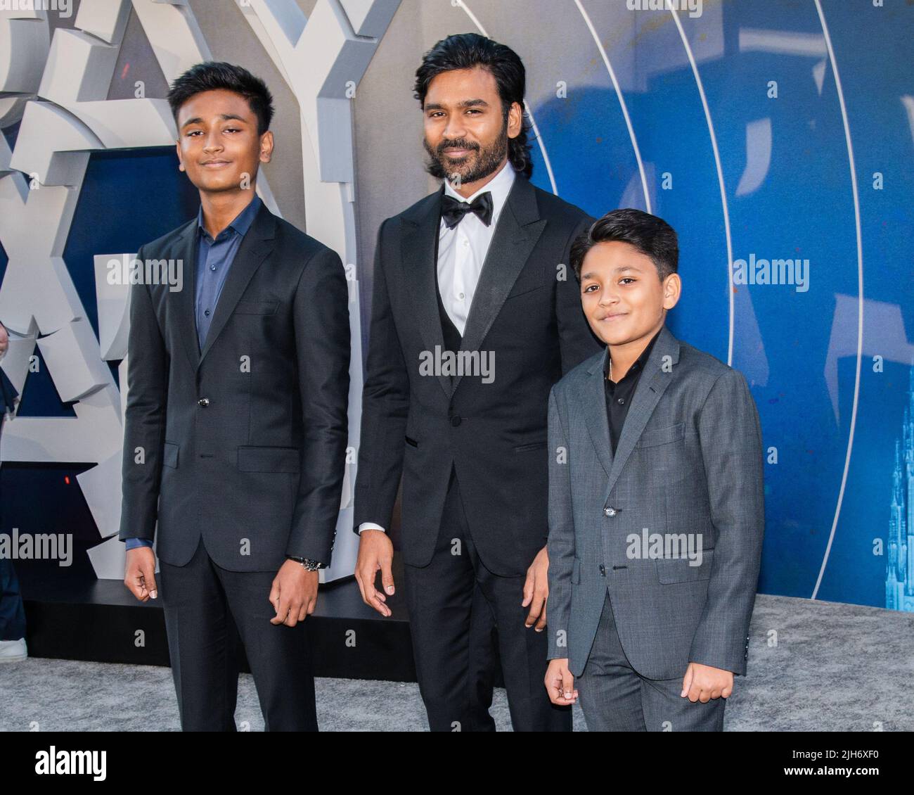 July 13, 2022, Hollywood, California, USA: Indian actor Dhanush ...