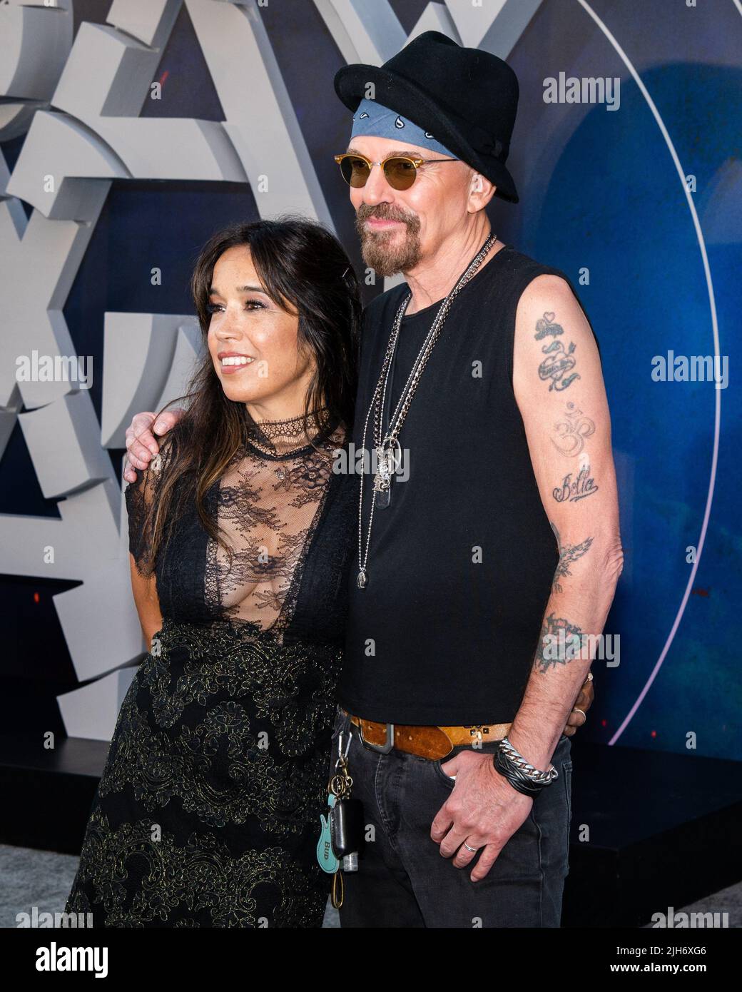 July 13, 2022, Hollywood, California, USA: Connie Angland and Billy Bob ...