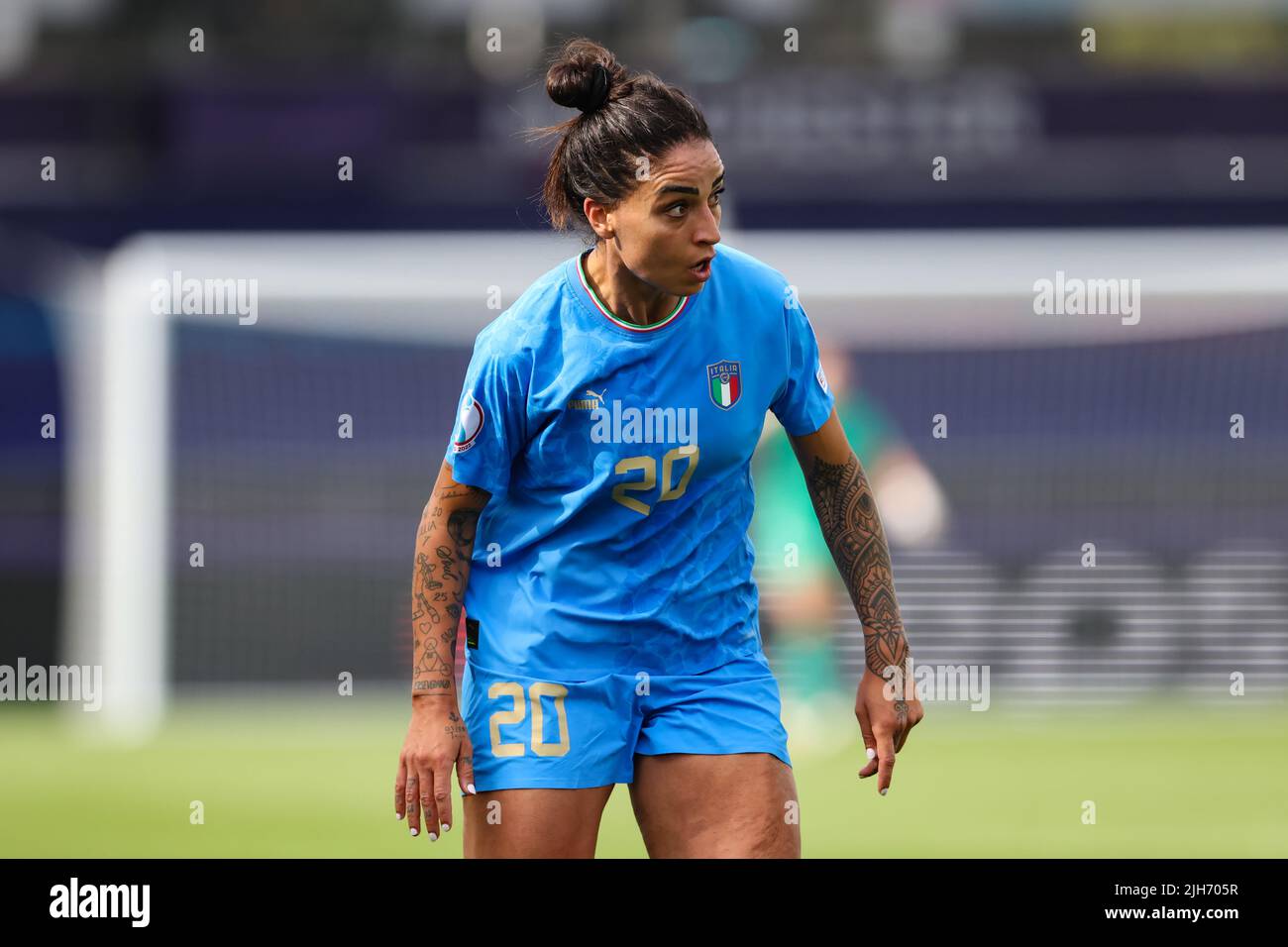 Manchester, England, 14th July 2022. Martina Piemonte of Italy during ...