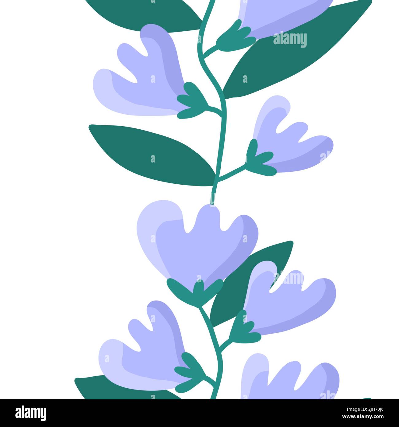 Floral seamless cartoon flower pattern for wrapping paper and fabrics ...