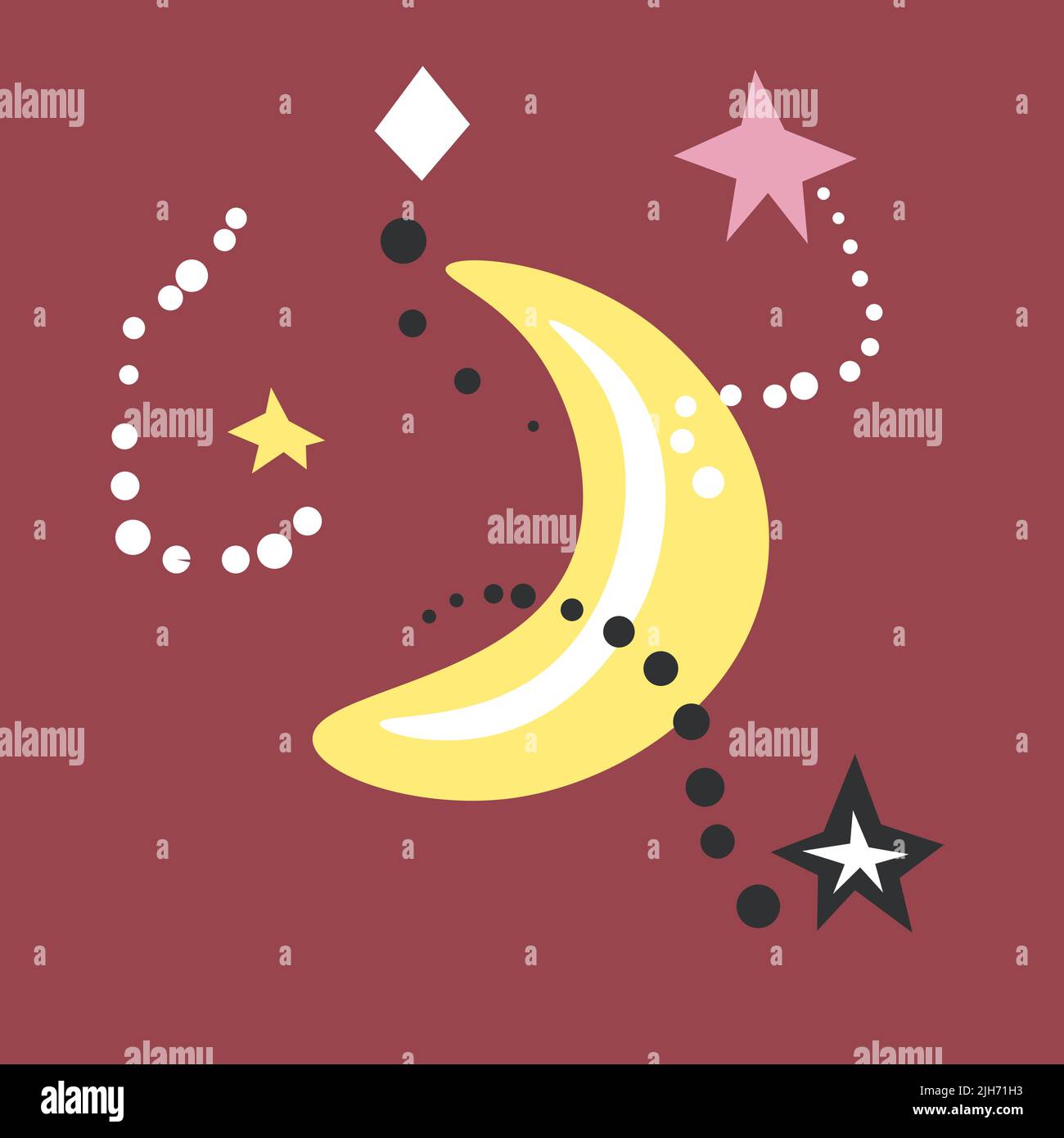 Vintage star comet Stock Vector Images - Alamy