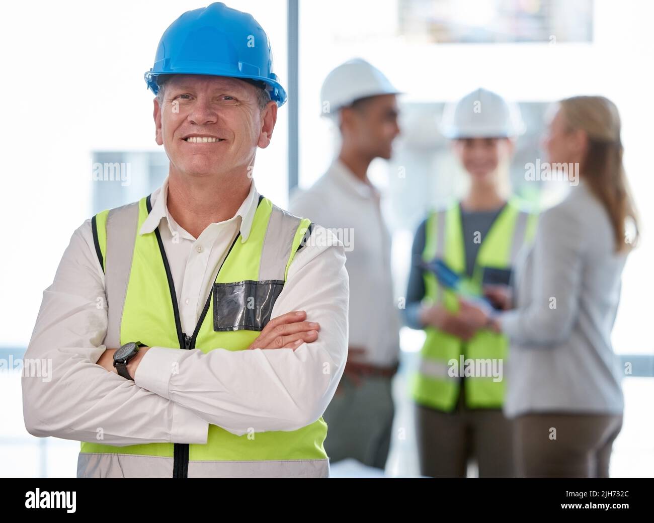 Ibe built a great team over the years. Cropped portrait of a handsome ...