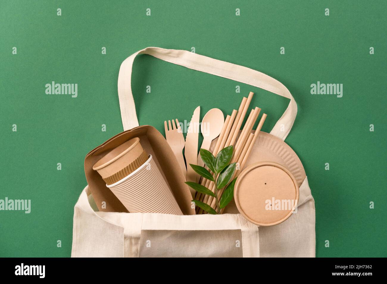 Kraft paper food cups, containers, wooden cutlery set, drinking straws ...