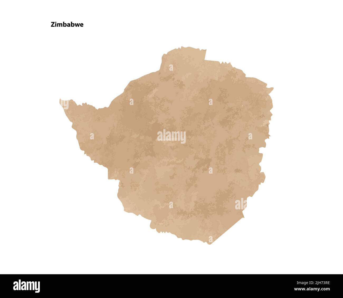 Map of zimbabwe hi-res stock photography and images - Alamy