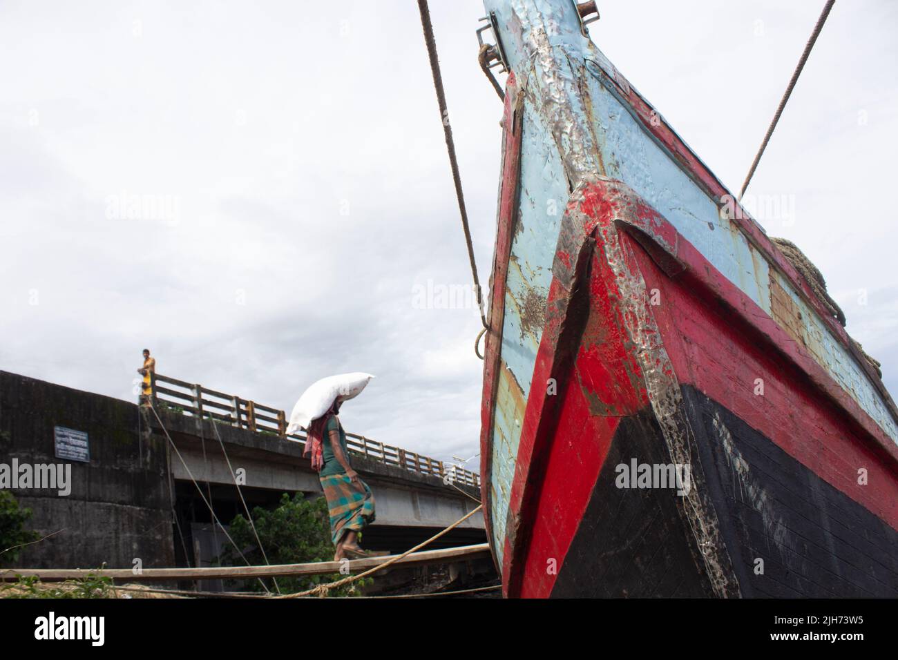 Work in Ship Stock Photo - Alamy