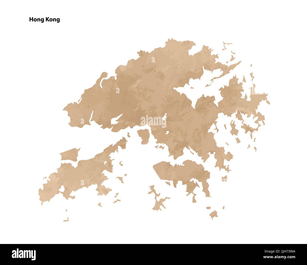Old map of hong kong Stock Vector Images - Alamy