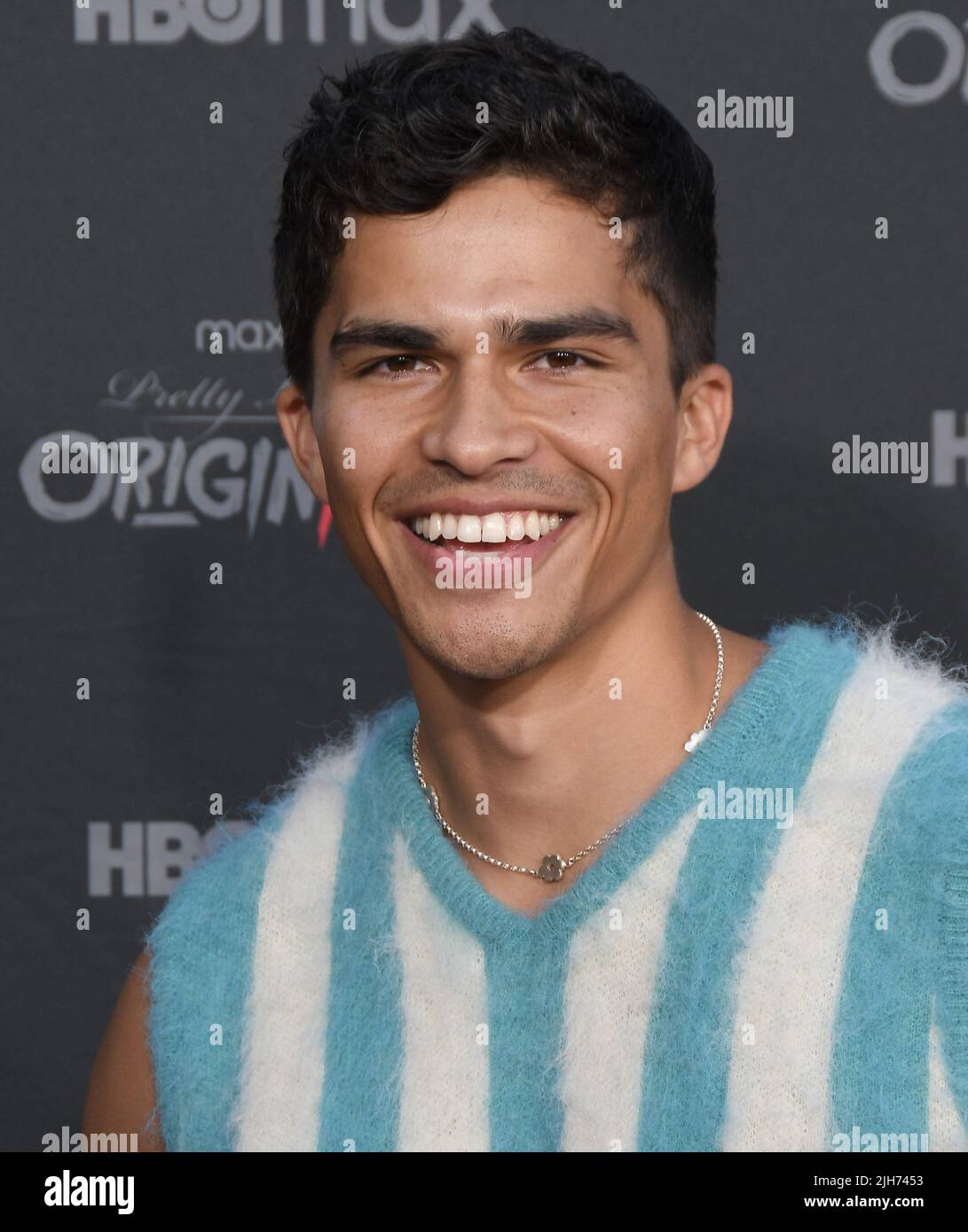 Alex Aiono arrives at the exclusive screening of HBOMax's PRETTY LITTLE ...
