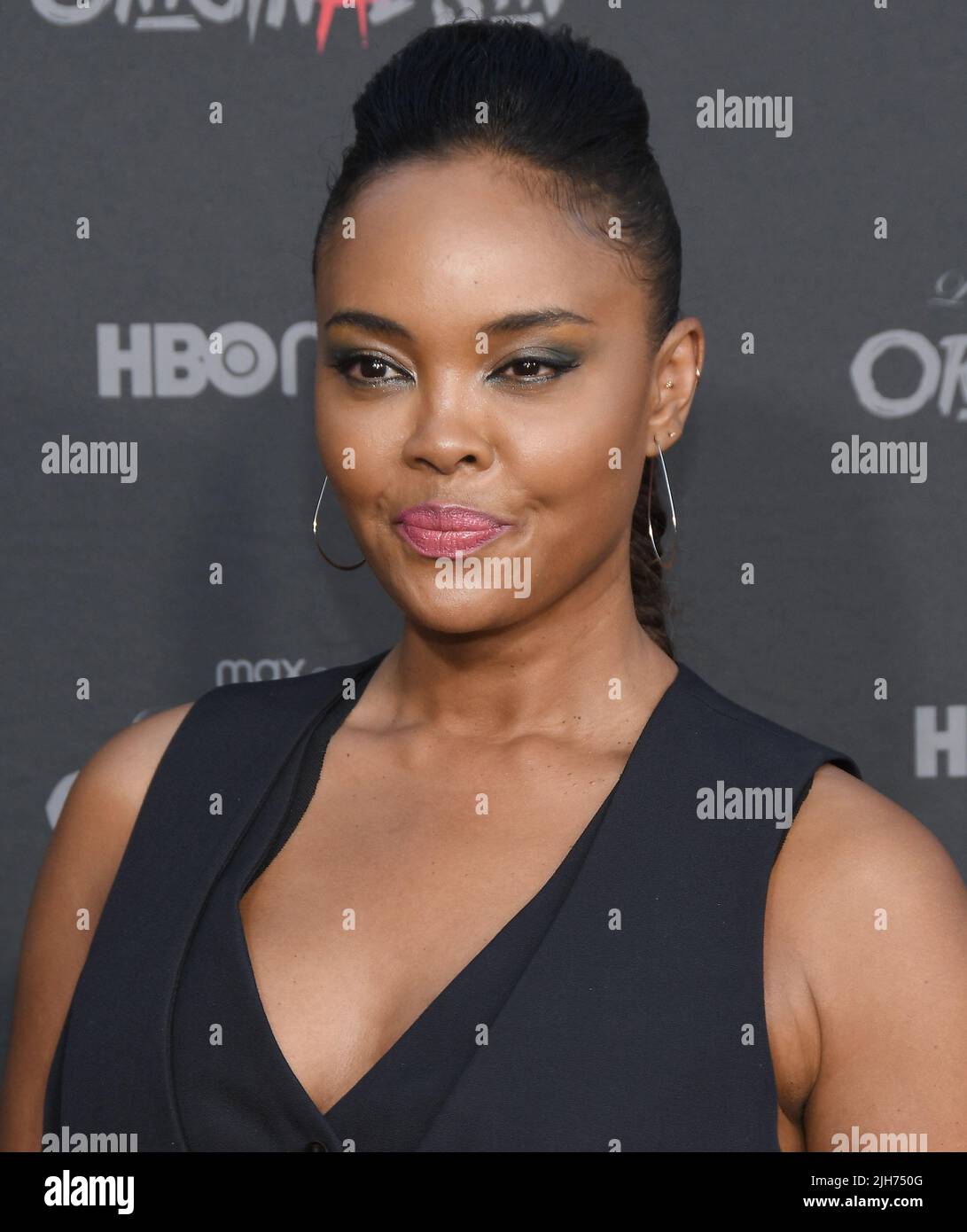 Sharon Leal arrives at the exclusive screening of HBOMax's PRETTY ...