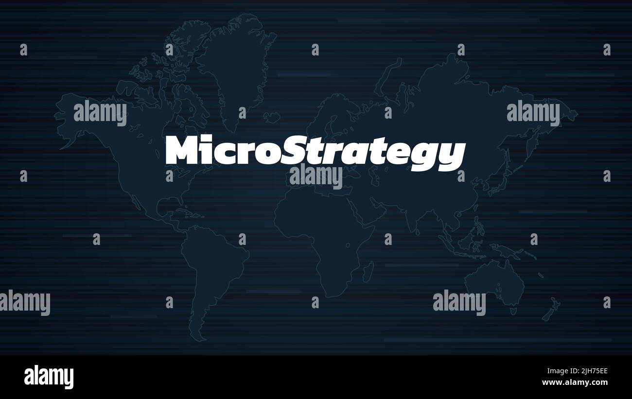 Microstrategy Stock Vector Images - Alamy
