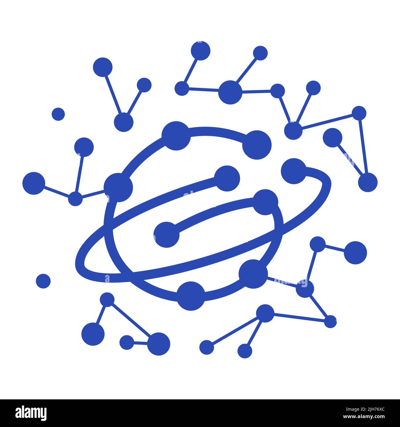 Galaxy Digital Corporation logo, icon isolated on white background ...