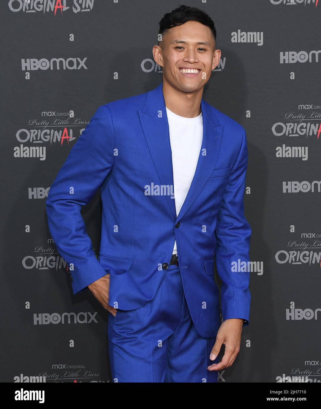 Los Angeles, USA. 15th July, 2022. Leo Lam arrives at the exclusive screening of HBOMax's PRETTY ...