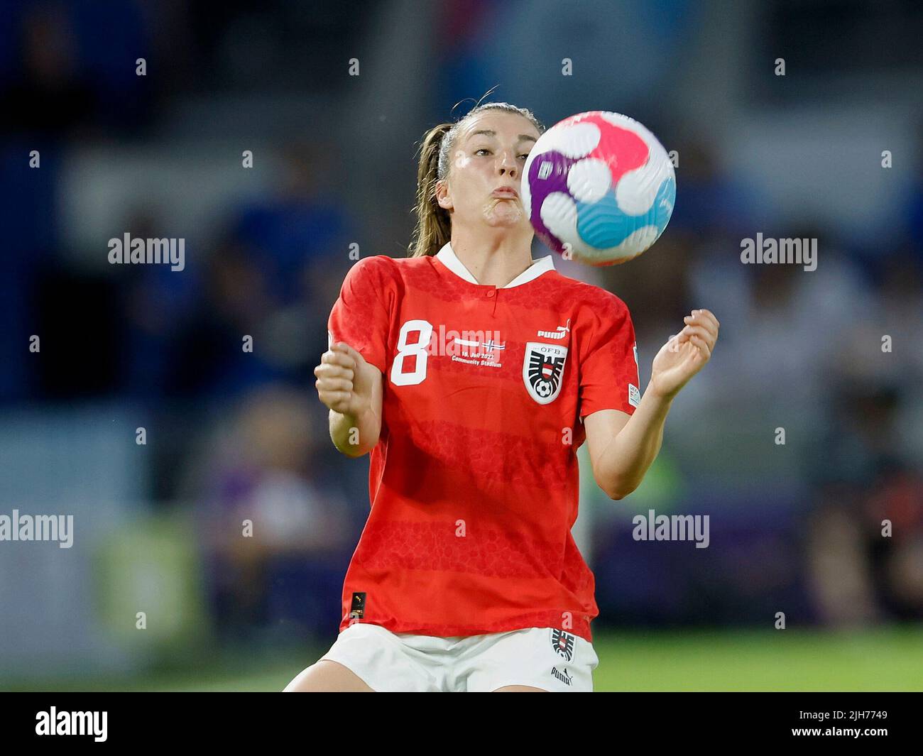 UK. 15th July, 2022. firo : 15.07.2022 Football, Soccer, UEFA WOMENÂ'S ...