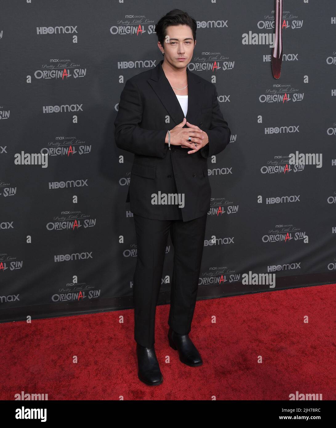 Los Angeles, USA. 15th July, 2022. Jordan Gonzalez arrives at the ...